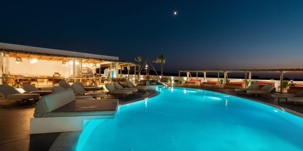 Pool Area | The Amethyst Exclusive Suites Oia