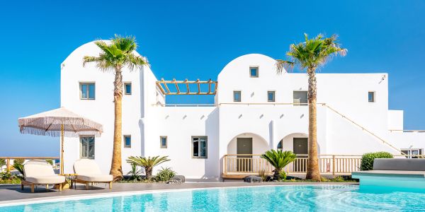 Pool Area | The Amethyst Exclusive Suites Oia
